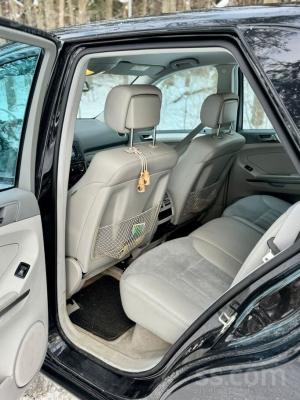 Melns Mercedes-Benz ML 320 2007 Rīga, ar dzinēja tilpumu 3.00 L un nobraukumu 201 tūkst. km par 6850 €, foto 7 vietnē AUTOMOTO.COM.LV