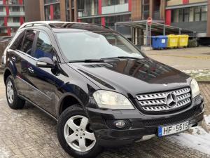 Black Mercedes-Benz ML 320 2007 in Riga, with an engine capacity of 3.00 L and mileage of 217 thousand km for 3990 €, photo  on AUTOMOTO.COM.LV