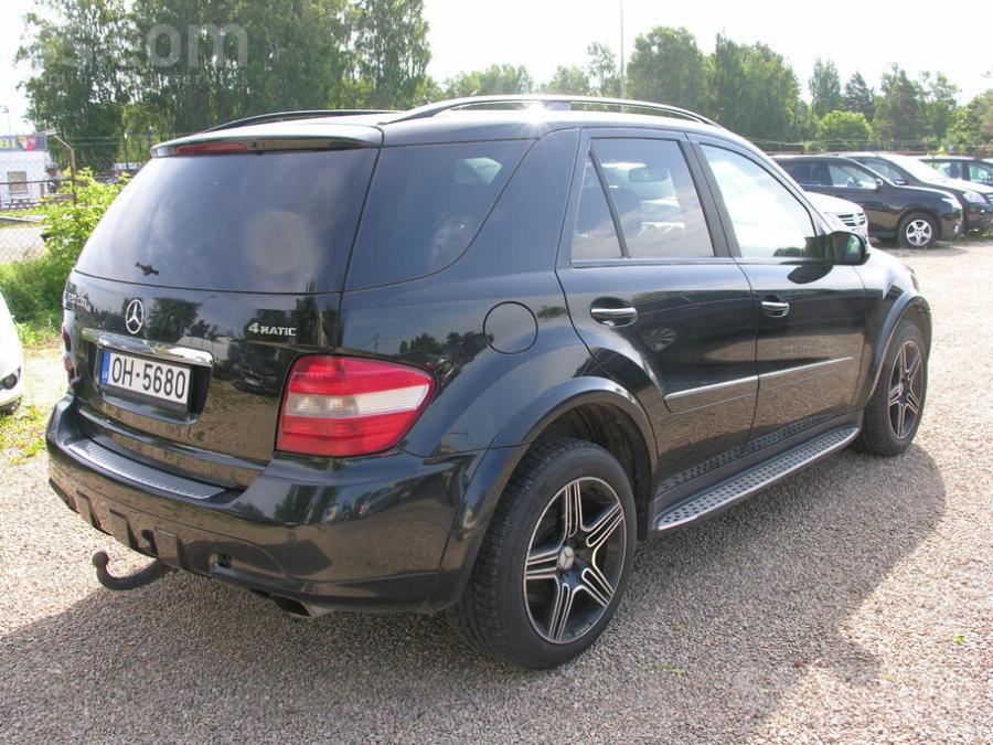 Черный Мерседес МЛ 320 2007 в Рига, объемом двигателя 3.00 л и пробегом 0 тыс. км за 3750 €, фото 4 на AUTOMOTO.COM.LV