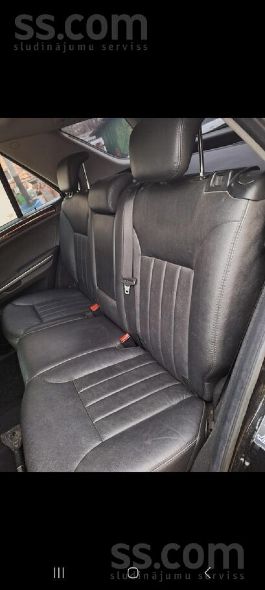 Melns Mercedes-Benz ML 320 2007 Rīga, ar dzinēja tilpumu 3.00 L un nobraukumu 337 tūkst. km par 4200 €, foto 6 vietnē AUTOMOTO.COM.LV