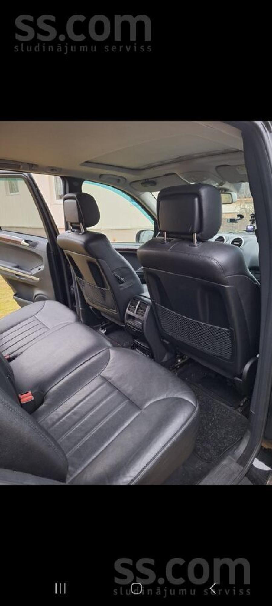 Melns Mercedes-Benz ML 320 2007 Rīga, ar dzinēja tilpumu 3.00 L un nobraukumu 337 tūkst. km par 4200 €, foto 11 vietnē AUTOMOTO.COM.LV