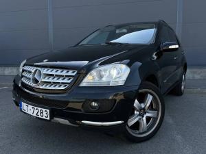 Black Mercedes-Benz ML 320 2007 in Riga, with an engine capacity of 3.00 L and mileage of 324 thousand km for 4900 €, photo  on AUTOMOTO.COM.LV