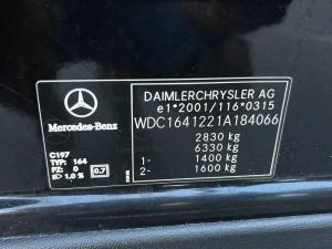 Black Mercedes-Benz ML 320 2007 in Riga, with an engine capacity of 3.00 L and mileage of 324 thousand km for 4900 €, photo 14 on AUTOMOTO.COM.LV