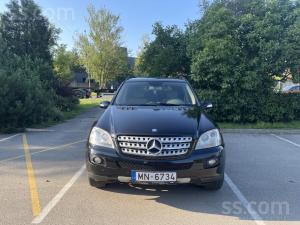 Black Mercedes-Benz ML 320 2007 in Riga, with an engine capacity of 3.20 L and mileage of 362 thousand km for 3900 €, photo  on AUTOMOTO.COM.LV