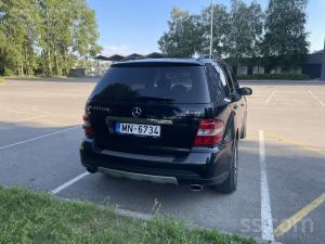 Черный Мерседес МЛ 320 2007 в Рига, объемом двигателя 3.20 л и пробегом 362 тыс. км за 3900 €, фото 14 на AUTOMOTO.COM.LV