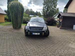 Melns Mercedes-Benz ML 320 2007 Madona, ar dzinēja tilpumu 3.00 L un nobraukumu 362 tūkst. km par 7000 €, foto  vietnē AUTOMOTO.COM.LV