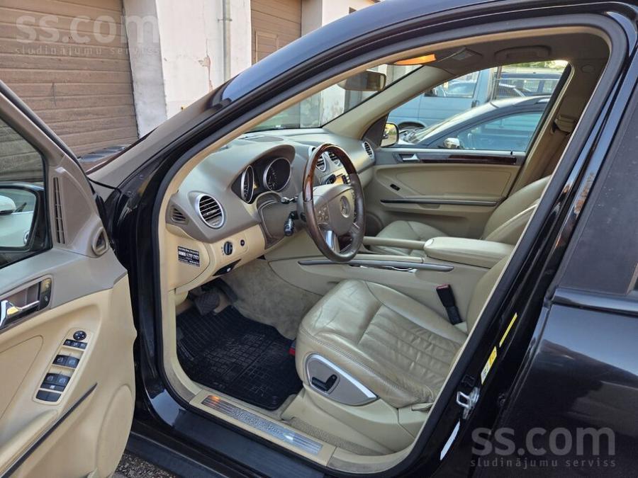 Melns Mercedes-Benz ML 320 2007 Jelgava, ar dzinēja tilpumu 3.00 L un nobraukumu 332 tūkst. km par 4200 €, foto 8 vietnē AUTOMOTO.COM.LV