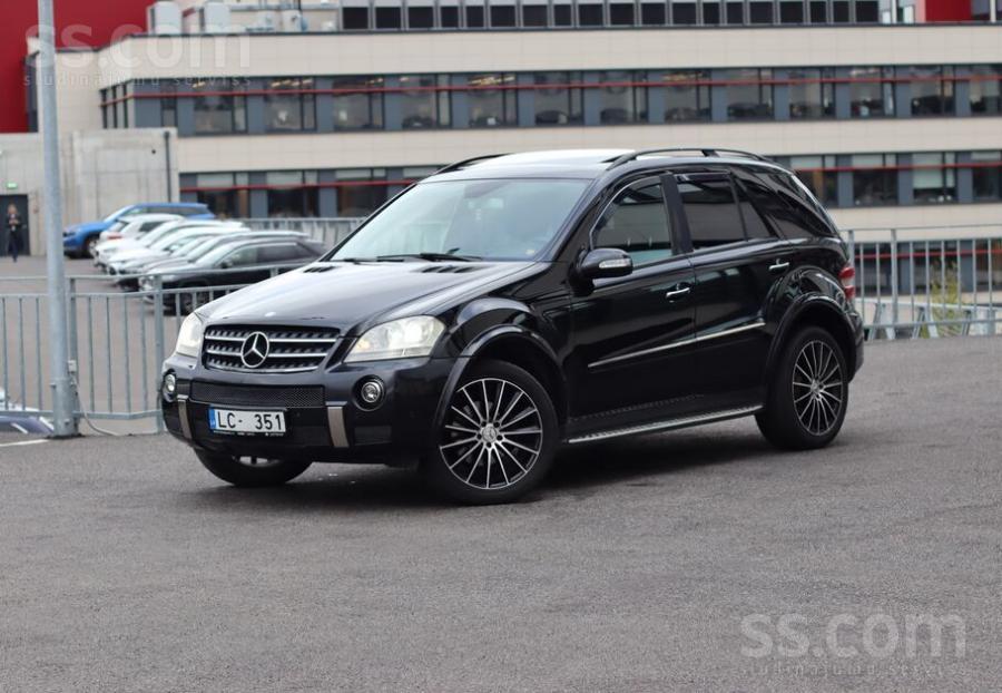 Melns Mercedes-Benz ML 320 2007 Rīga, ar dzinēja tilpumu 3.00 L un nobraukumu 370 tūkst. km par 6480 €, foto 4 vietnē AUTOMOTO.COM.LV