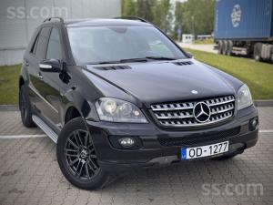 Black Mercedes-Benz ML 320 2008 in Riga, with an engine capacity of 3.00 L and mileage of 239 thousand km for 750 €, photo 11 on AUTOMOTO.COM.LV
