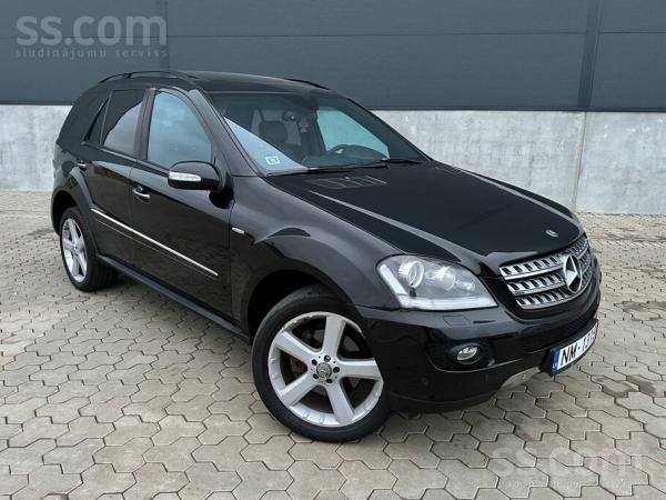 Melns Mercedes-Benz ML 320 2008 Rīga, ar dzinēja tilpumu 3.00 L un nobraukumu 0 tūkst. km par 2150 €, foto 1 vietnē AUTOMOTO.COM.LV