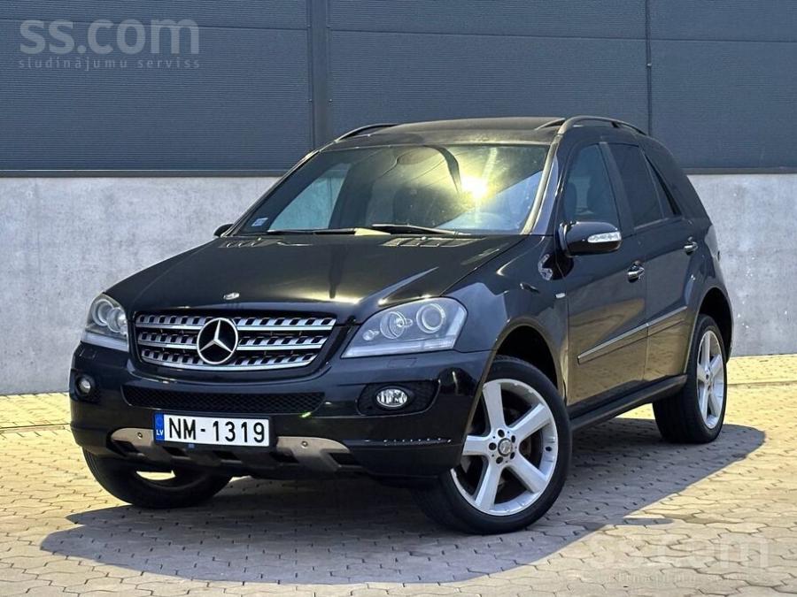 Melns Mercedes-Benz ML 320 2008 Rīga, ar dzinēja tilpumu 3.00 L un nobraukumu 0 tūkst. km par 2150 €, foto 3 vietnē AUTOMOTO.COM.LV