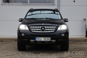 Black Mercedes-Benz ML 320 2008 in Riga, with an engine capacity of 3.00 L and mileage of 0 thousand km for 5495 €, photo 3 on AUTOMOTO.COM.LV