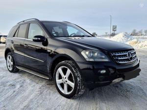 Melns Mercedes-Benz ML 320 2008 Šilutė, ar dzinēja tilpumu 2.99 L un nobraukumu 280 tūkst. km par 5650 €, foto  vietnē AUTOMOTO.COM.LV