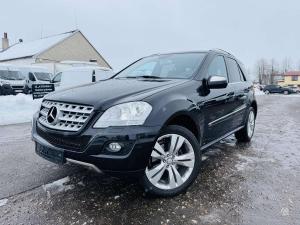 Melns Mercedes-Benz ML 320 2008 Tauragė, ar dzinēja tilpumu 2.99 L un nobraukumu 242 tūkst. km par 8200 €, foto  vietnē AUTOMOTO.COM.LV