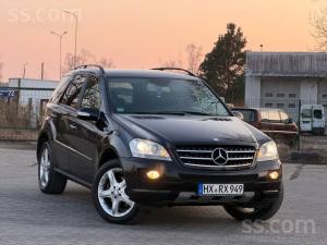 Черный Мерседес МЛ 320 2008 в Рига, объемом двигателя 3.00 л и пробегом 0 тыс. км за 6750 €, фото  на AUTOMOTO.COM.LV