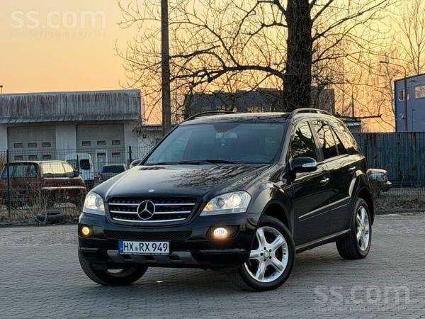 Черный Мерседес МЛ 320 2008 в Рига, объемом двигателя 3.00 л и пробегом 0 тыс. км за 6750 €, фото 3 на AUTOMOTO.COM.LV