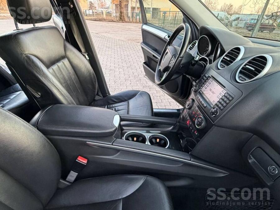 Черный Мерседес МЛ 320 2008 в Рига, объемом двигателя 3.00 л и пробегом 0 тыс. км за 6750 €, фото 24 на AUTOMOTO.COM.LV