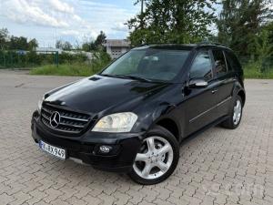 Black Mercedes-Benz ML 320 2008 in Riga, with an engine capacity of 3.00 L and mileage of 0 thousand km for 6850 €, photo 7 on AUTOMOTO.COM.LV