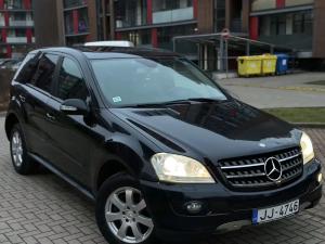 Black Mercedes-Benz ML 320 2008 in Riga, with an engine capacity of 3.00 L and mileage of 358 thousand km for 4490 €, photo  on AUTOMOTO.COM.LV