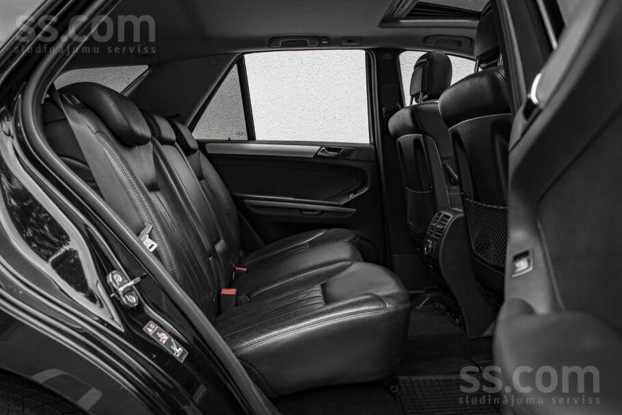 Черный Мерседес МЛ 320 2008 в Рига, объемом двигателя 3.00 л и пробегом 279 тыс. км за 4995 €, фото 12 на AUTOMOTO.COM.LV