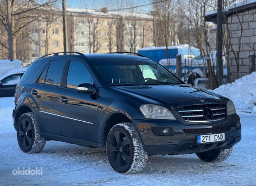 Черный Мерседес МЛ 320 2007 в Нарва, объемом двигателя 3.00 л и пробегом 445 тыс. км за 3490 €, фото 3 на AUTOMOTO.COM.LV