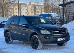 Черный Мерседес МЛ 320 2007 в Нарва, объемом двигателя 3.00 л и пробегом 445 тыс. км за 3490 €, фото 11 на AUTOMOTO.COM.LV