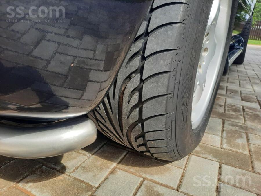 Blue Mercedes-Benz ML 320 1999 in Jekabpils, with an engine capacity of 3.20 L and mileage of 437 thousand km for 4700 €, photo 8 on AUTOMOTO.COM.LV