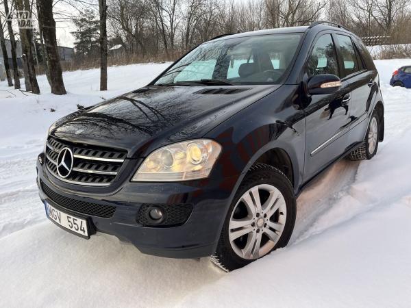 Blue Mercedes-Benz ML 320 2006 in Kaunas, with an engine capacity of 3.00 L and mileage of 408 thousand km for 4600 €, photo 1 on AUTOMOTO.COM.LV