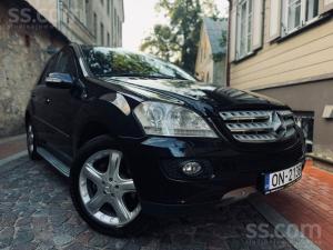 Blue Mercedes-Benz ML 320 2006 in Cesis, with an engine capacity of 3.00 L and mileage of 0 thousand km for 5990 €, photo  on AUTOMOTO.COM.LV