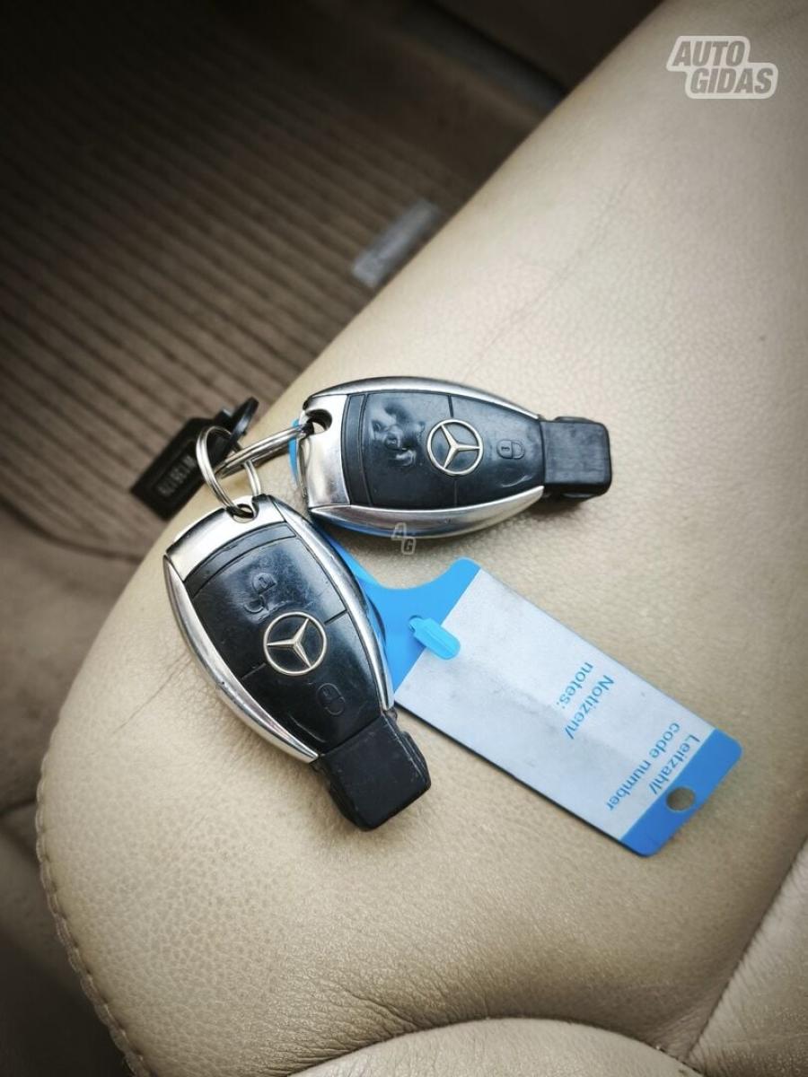 Blue Mercedes-Benz ML 320 2006 in Kaunas, with an engine capacity of 3.00 L and mileage of 226 thousand km for 3600 €, photo 14 on AUTOMOTO.COM.LV