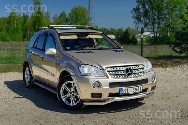 Brown Mercedes-Benz ML 320 2006 in Riga, with an engine capacity of 3.00 L and mileage of 0 thousand km for 4000 €, photo 3 on AUTOMOTO.COM.LV