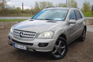 Brown Mercedes-Benz ML 320 2006 in Jekabpils, with an engine capacity of 3.00 L and mileage of 239 thousand km for 5300 €, photo  on AUTOMOTO.COM.LV