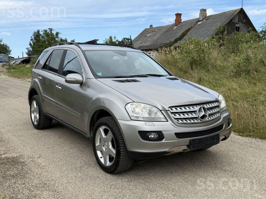 Brown Mercedes-Benz ML 320 2007 in Ludza, with an engine capacity of 3.20 L and mileage of 0 thousand km for 5950 €, photo 4 on AUTOMOTO.COM.LV