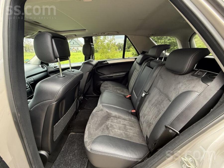 Brown Mercedes-Benz ML 320 2007 in Ludza, with an engine capacity of 3.20 L and mileage of 0 thousand km for 5950 €, photo 12 on AUTOMOTO.COM.LV