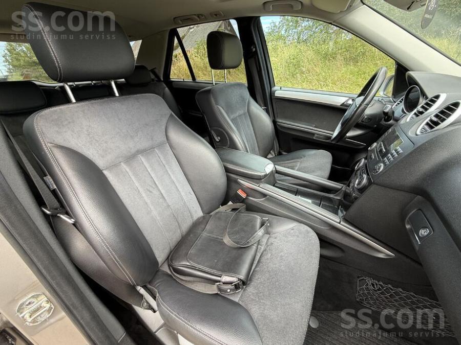 Brown Mercedes-Benz ML 320 2007 in Ludza, with an engine capacity of 3.20 L and mileage of 0 thousand km for 5950 €, photo 14 on AUTOMOTO.COM.LV