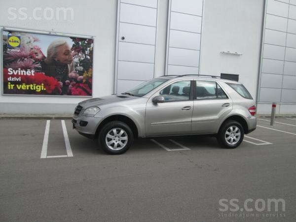 Brūns Mercedes-Benz ML 320 2007 Rīga, ar dzinēja tilpumu 3.00 L un nobraukumu 360 tūkst. km par 3799 €, foto 2 vietnē AUTOMOTO.COM.LV