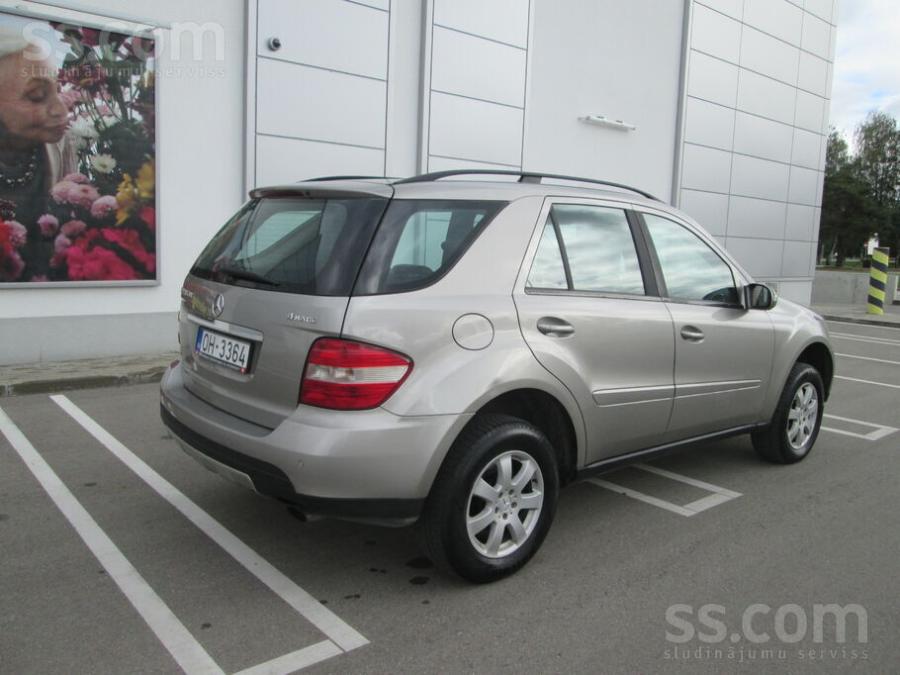 Brūns Mercedes-Benz ML 320 2007 Rīga, ar dzinēja tilpumu 3.00 L un nobraukumu 360 tūkst. km par 3799 €, foto 5 vietnē AUTOMOTO.COM.LV