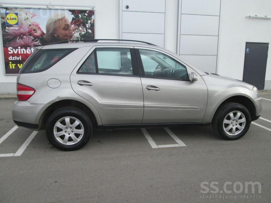 Brūns Mercedes-Benz ML 320 2007 Rīga, ar dzinēja tilpumu 3.00 L un nobraukumu 360 tūkst. km par 3799 €, foto 6 vietnē AUTOMOTO.COM.LV