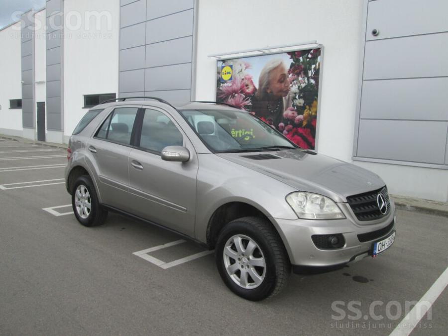 Brūns Mercedes-Benz ML 320 2007 Rīga, ar dzinēja tilpumu 3.00 L un nobraukumu 360 tūkst. km par 3799 €, foto 7 vietnē AUTOMOTO.COM.LV