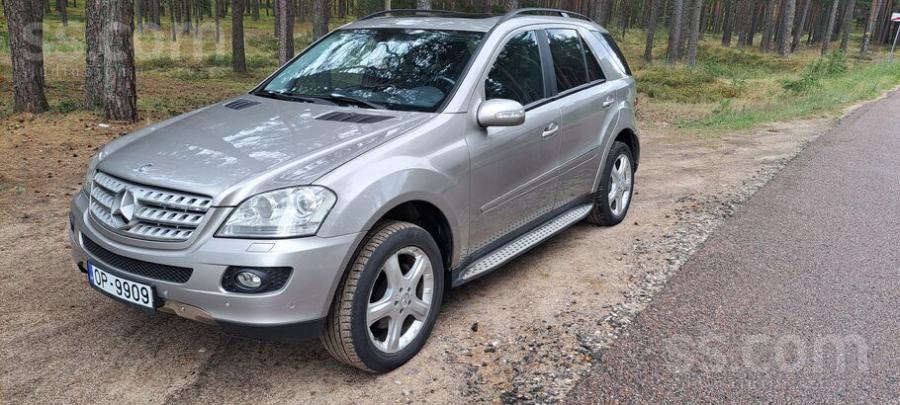 Brūns Mercedes-Benz ML 320 2007 Rīga, ar dzinēja tilpumu 3.00 L un nobraukumu 297 tūkst. km par 5600 €, foto 4 vietnē AUTOMOTO.COM.LV