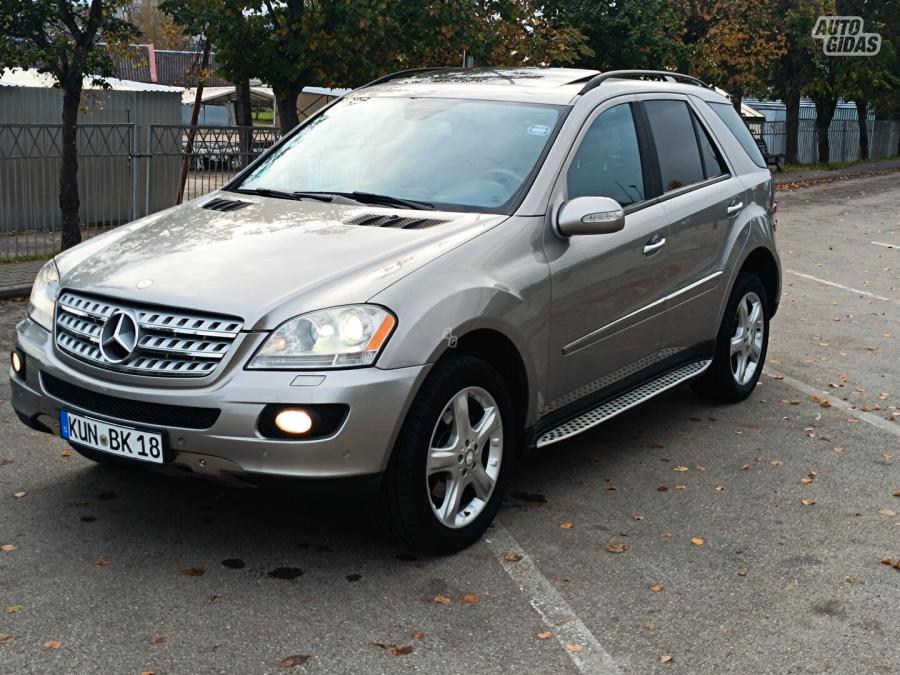 Brown Mercedes-Benz ML 320 2008 in Telschi, with an engine capacity of 3.00 L and mileage of 265 thousand km for 4999 €, photo 4 on AUTOMOTO.COM.LV