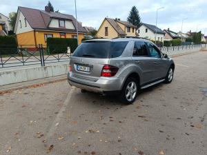 Brown Mercedes-Benz ML 320 2008 in Telschi, with an engine capacity of 3.00 L and mileage of 265 thousand km for 4999 €, photo 8 on AUTOMOTO.COM.LV