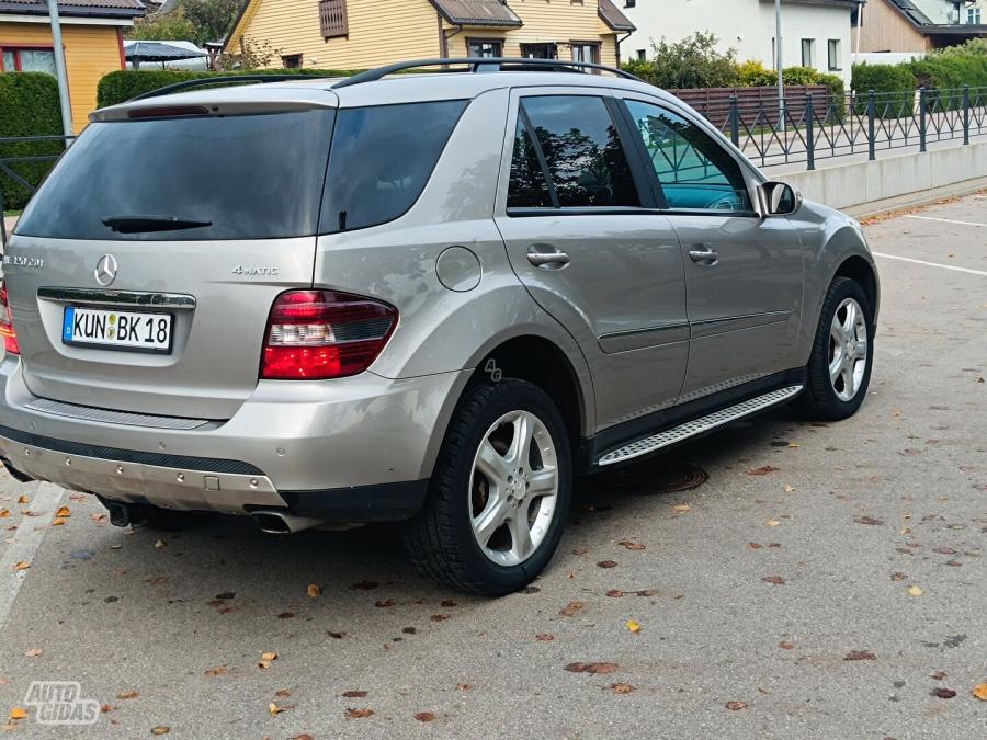Brown Mercedes-Benz ML 320 2008 in Telschi, with an engine capacity of 3.00 L and mileage of 265 thousand km for 4999 €, photo 10 on AUTOMOTO.COM.LV
