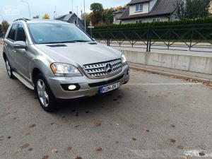 Brown Mercedes-Benz ML 320 2008 in Telschi, with an engine capacity of 3.00 L and mileage of 265 thousand km for 4999 €, photo 12 on AUTOMOTO.COM.LV