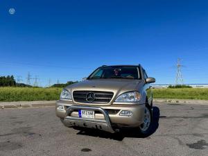 Brūns Mercedes-Benz ML 320 2002 Panevēža, ar dzinēja tilpumu 3.20 L un nobraukumu 252 tūkst. km par 1499 €, foto  vietnē AUTOMOTO.COM.LV