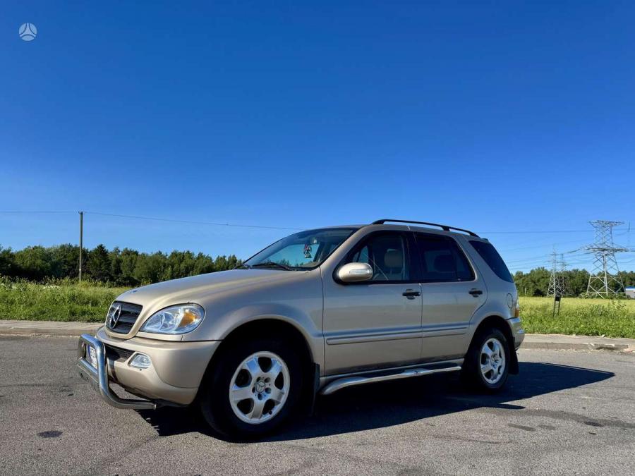 Brūns Mercedes-Benz ML 320 2002 Panevēža, ar dzinēja tilpumu 3.20 L un nobraukumu 252 tūkst. km par 1499 €, foto 3 vietnē AUTOMOTO.COM.LV