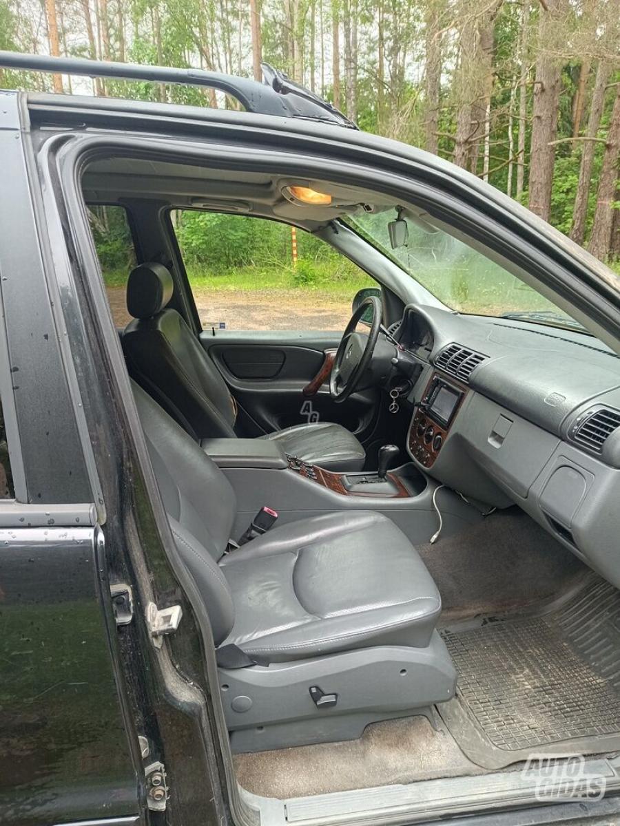 Mercedes-Benz ML 320 1999 in Kaunas, with an engine capacity of 3.20 L and mileage of 380 thousand km for 2800 €, photo 6 on AUTOMOTO.COM.LV