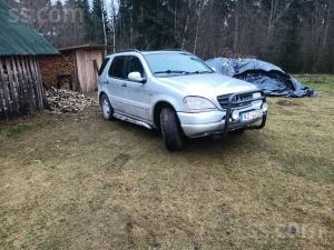 Mercedes-Benz ML 320 2000 in Kuldiga, with an engine capacity of 3.20 L and mileage of 175 thousand km for 1100 €, photo  on AUTOMOTO.COM.LV