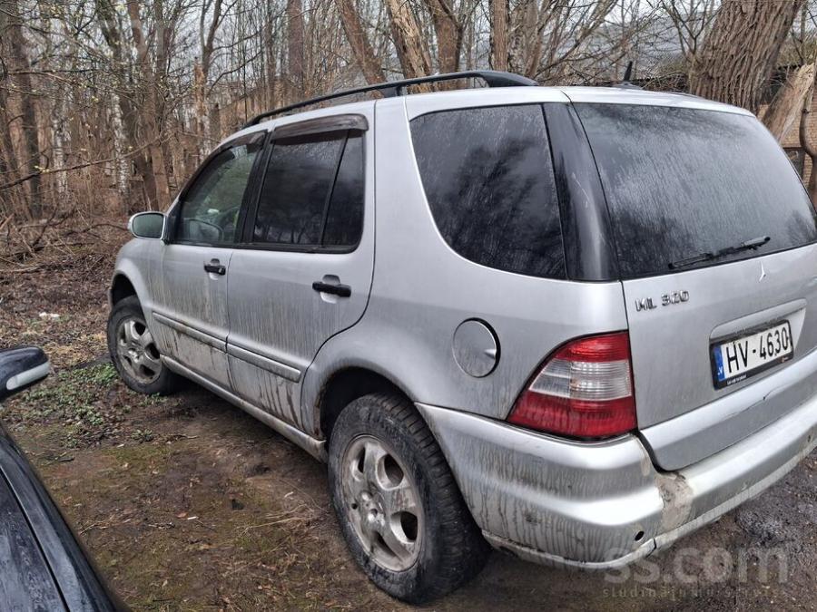 Mercedes-Benz ML 320 2002 in Riga, with an engine capacity of 3.20 L and mileage of 0 thousand km for 960 €, photo 7 on AUTOMOTO.COM.LV