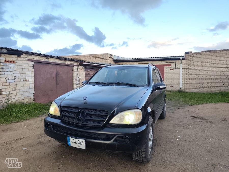 Mercedes-Benz ML 320 2002 Molėtai, ar dzinēja tilpumu 3.20 L un nobraukumu 253 tūkst. km par 1200 €, foto 1 vietnē AUTOMOTO.COM.LV